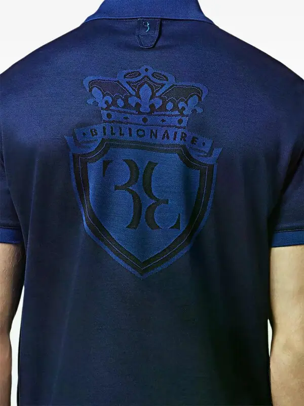 BILLIONAIRE Buttoned Polo Shirt