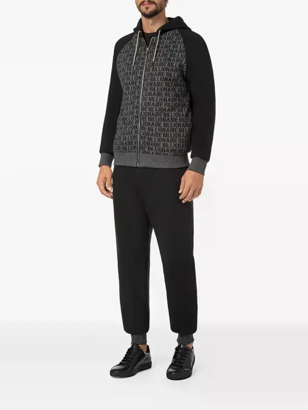 BILLIONAIRE Zip-up Tracksuit Set