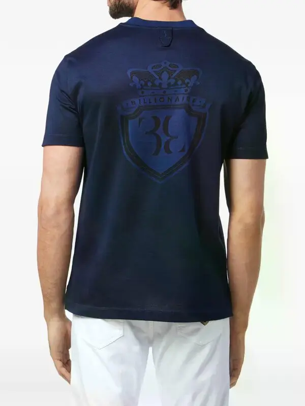 BILLIONAIRE Crest-print T-shirt