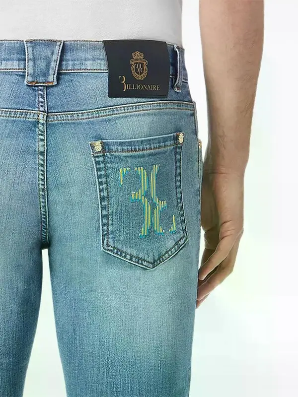 BILLIONAIRE Straight-leg Jeans - Blue