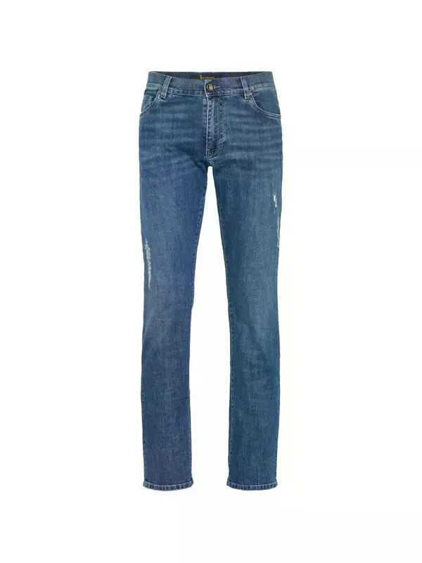 BILLIONAIRE Super Straight Cut Baroque Jeans