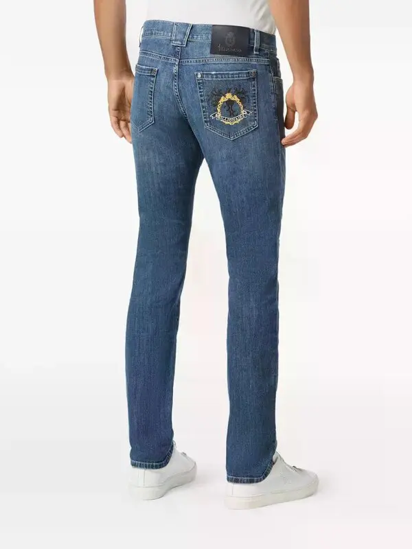 BILLIONAIRE Super Straight Cut Baroque Jeans
