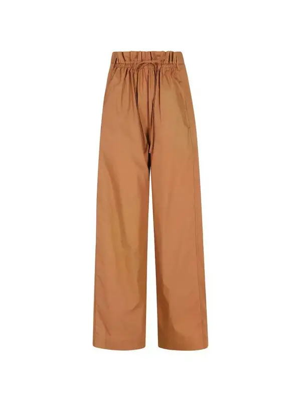 TELA Drawstring-fastening Trousers - Neutrals