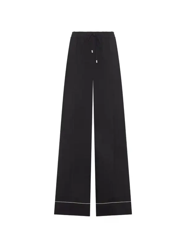 Sportmax Drawstring Trousers - Black