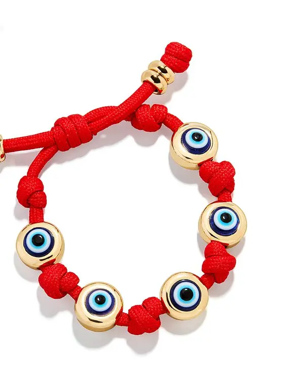 Baublebar Eyes Open Evil Eye Bracelet - Red