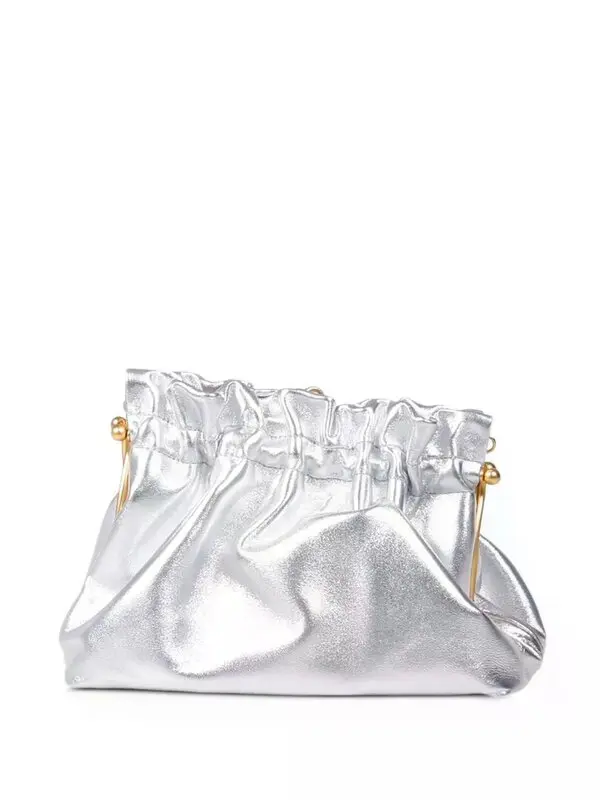 AMATO DANIELE Metallic Clutch Bag - Silver