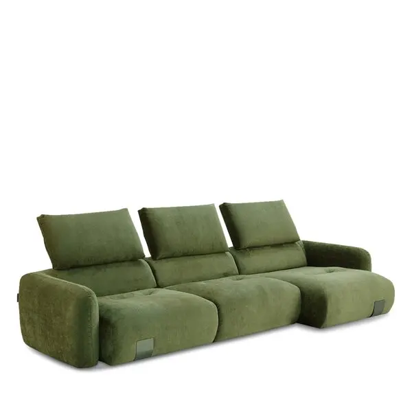 CHATEAU D'AX Saluto Three Piece Fabric Motion Sectional Exclusive