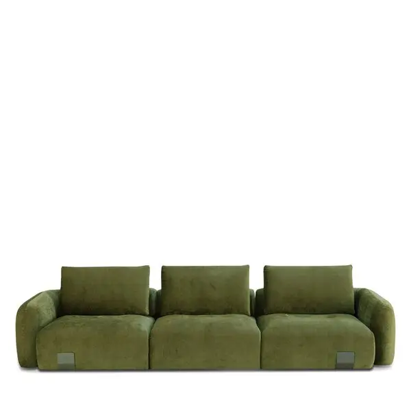 CHATEAU D'AX Saluto Three Piece Fabric Motion Sectional Exclusive