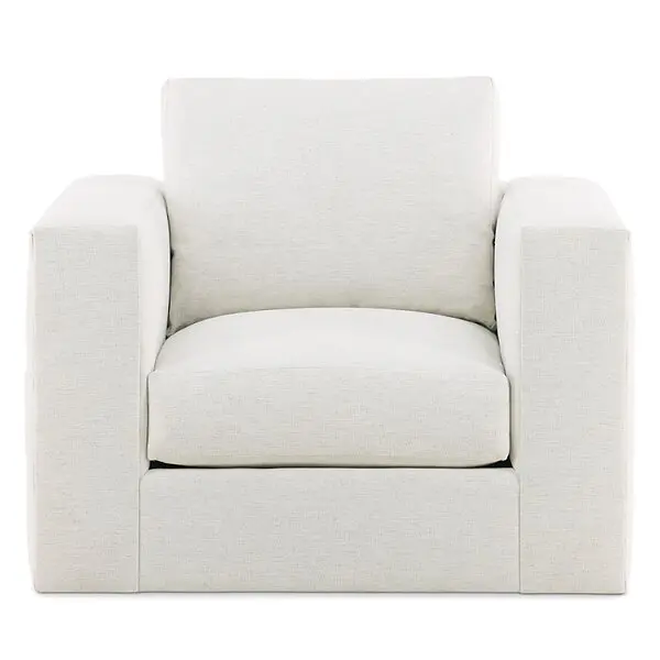 VANGUARD FURNITURE Leone Swivel Chair - Nomad Snow