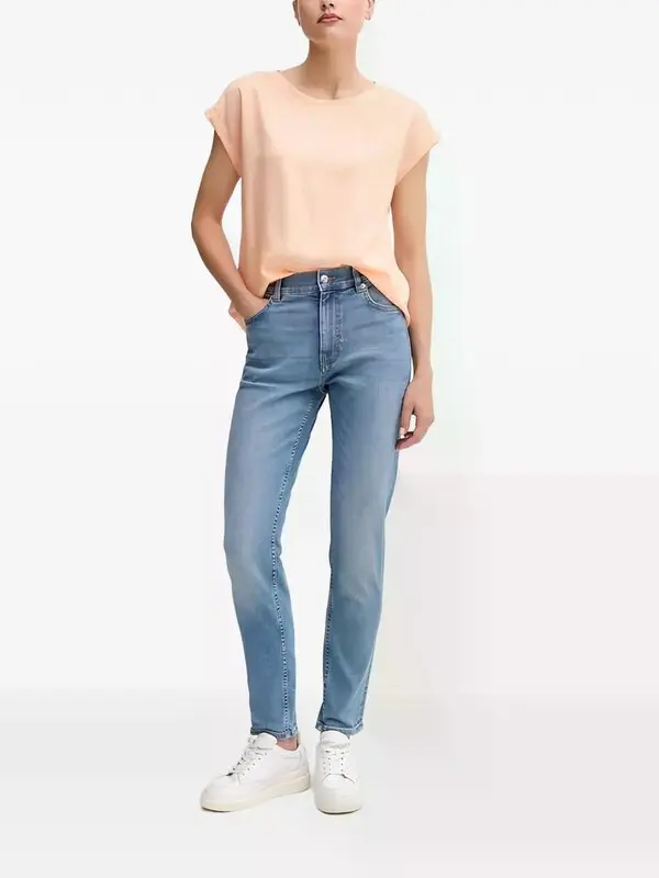 Sisley Five-pocket Jeans - Blue