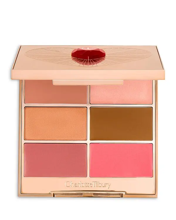 Charlotte Tilbury Love At First Swipe Multi Glow Face Palette - Light/medium