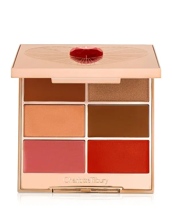 Charlotte Tilbury Love At First Swipe Multi Glow Face Palette - Tan/deep