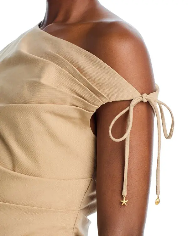 Line & Dot Lelio One-shoulder Dress