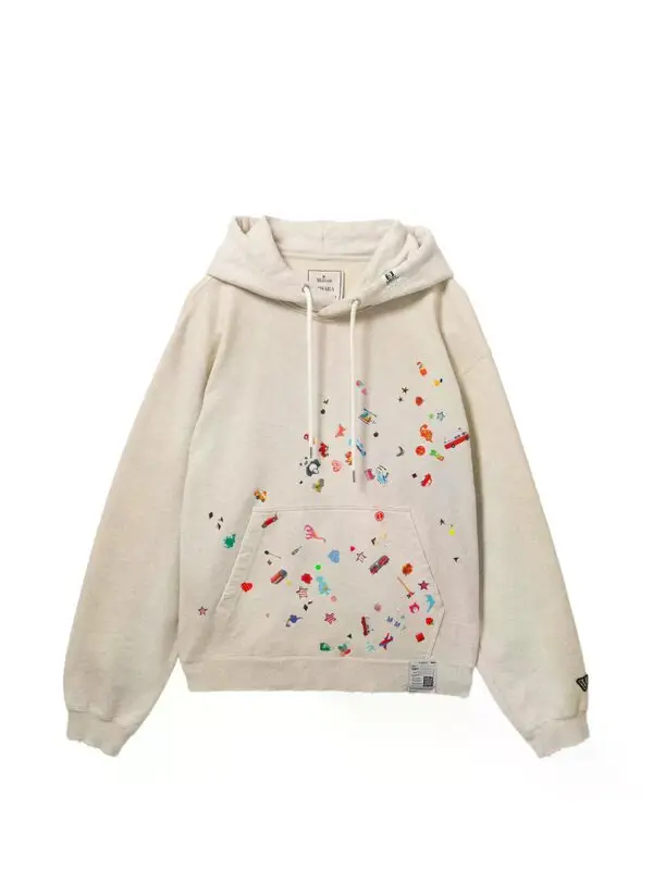 Mihara Yasuhiro Graphic Print Hoodie