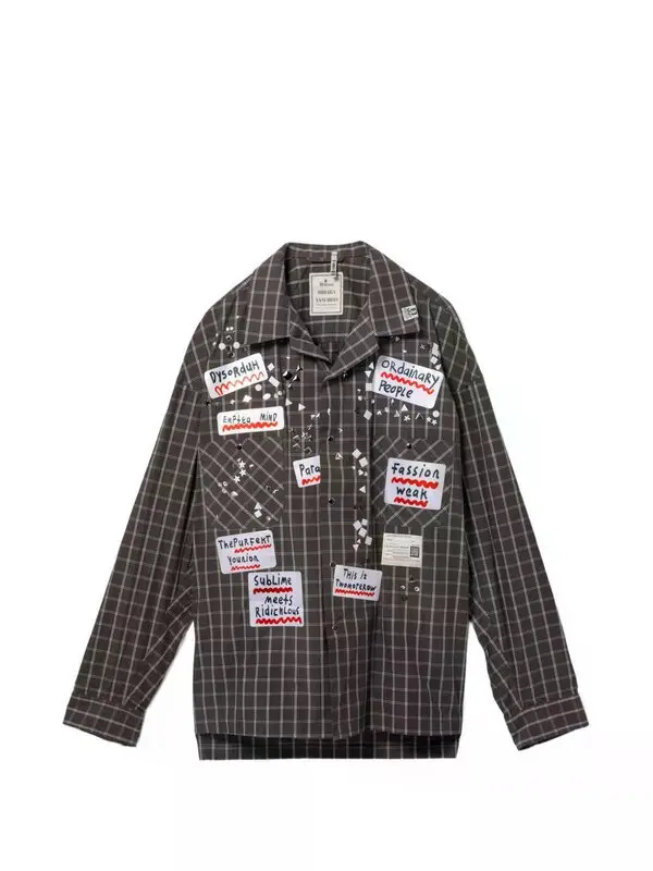 Mihara Yasuhiro All-over Graphic Print Shirt