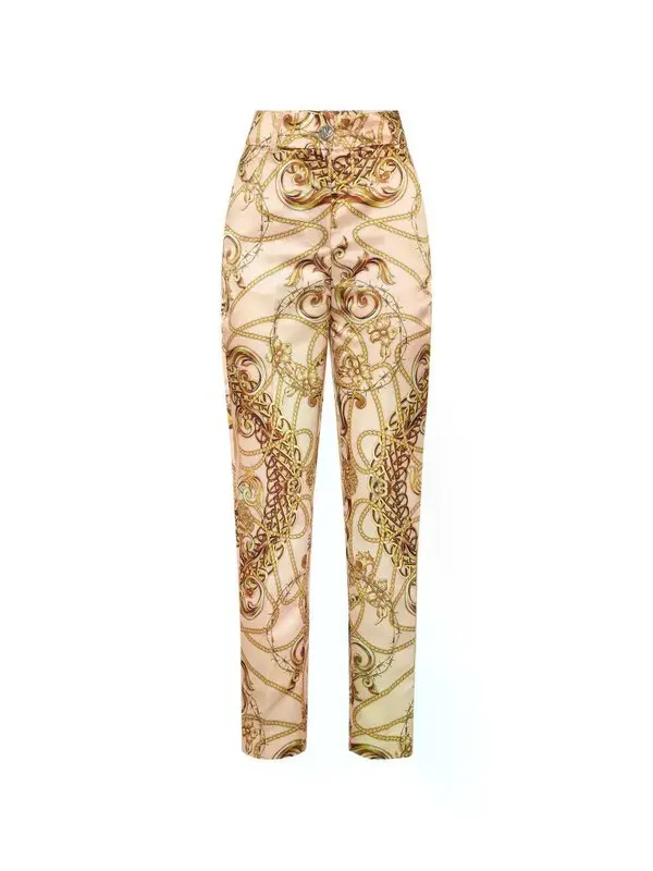 Philipp Plein Printed Trousers - Neutrals