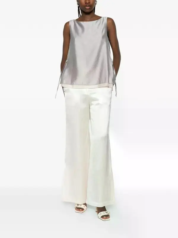 Peserico Sleeveless Tie-side Top