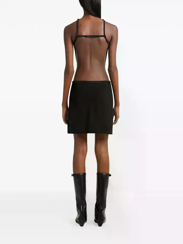 COURREGES Cut-out Halterneck Dress