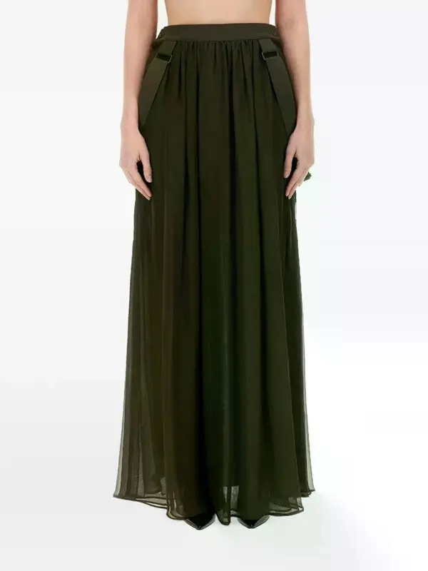 Max Mara Jedy Maxi Skirt - Green