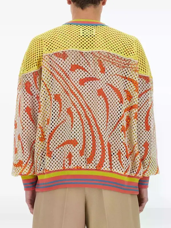 VIVIENNE WESTWOOD Printed Mesh Sweatshirt