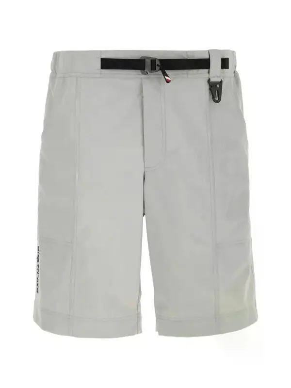 Moncler Belted Shorts - Grey