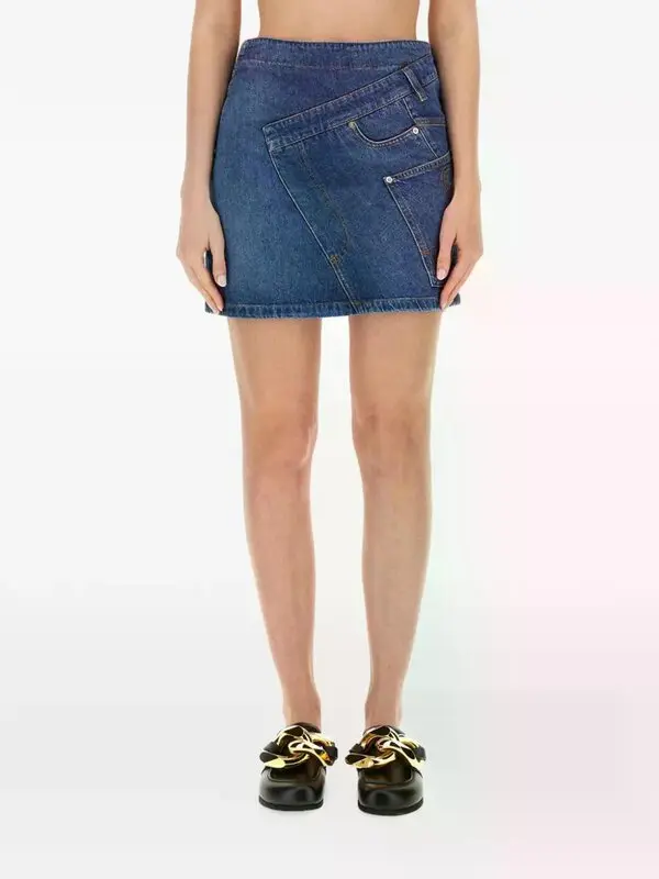 JW Anderson Denim Mini Skirt - Blue