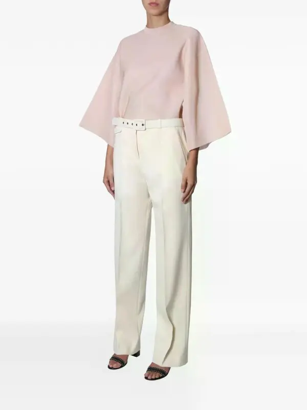Givenchy Belted Trousers - White