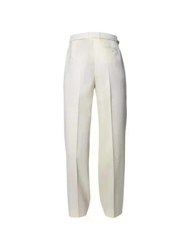 Givenchy Belted Trousers - White
