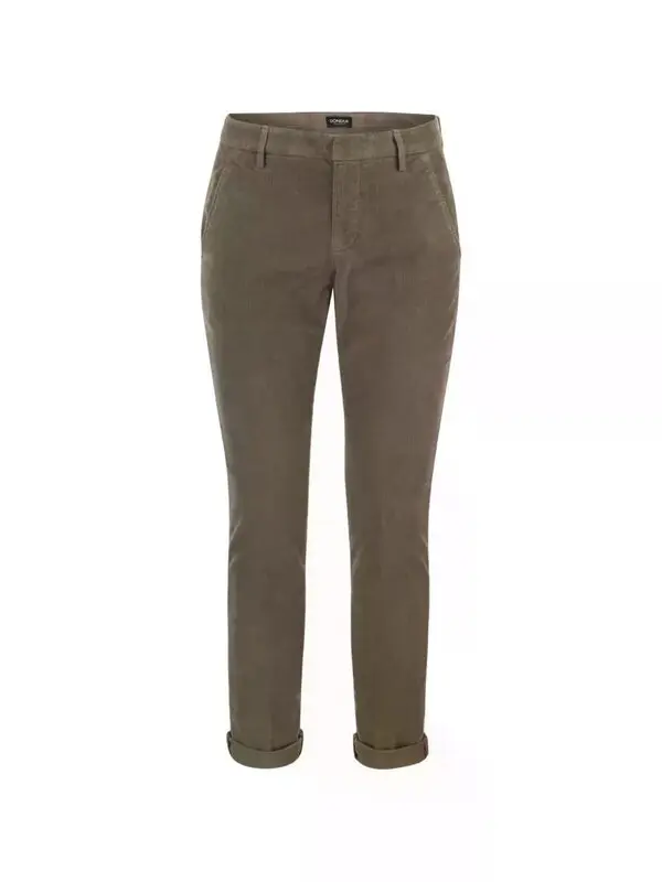 DONDUP Slim Milleraies Trousers - Green
