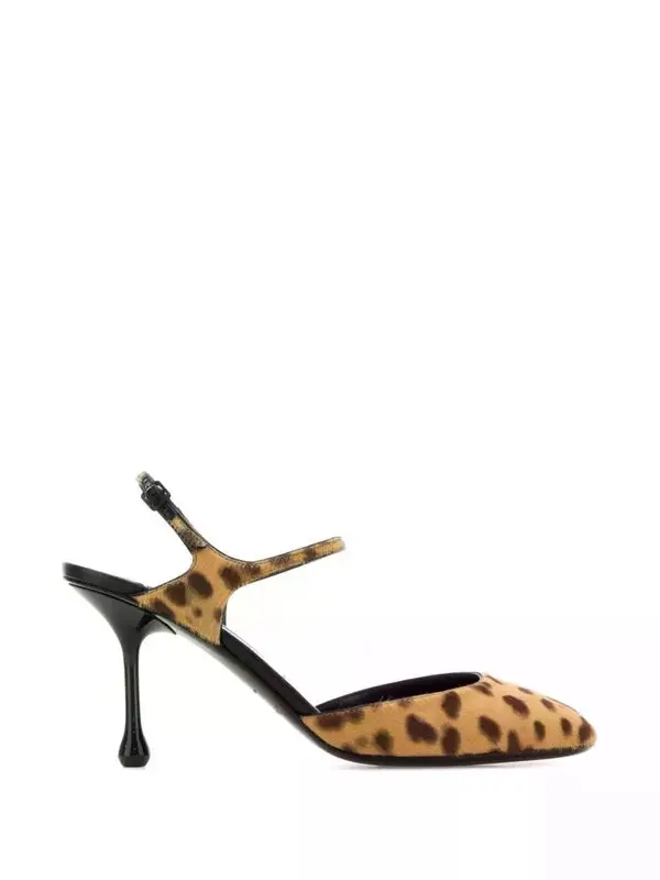 JIMMY CHOO Pixie Leopard Print Pumps