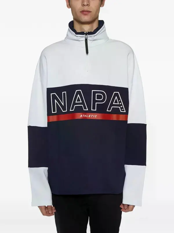 NAPAPIJRI Zip-neck Sweatshirt - White