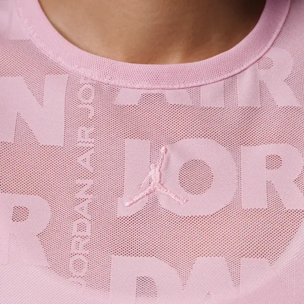 JORDAN Flight Open Knit Top If1145-676 - Pink