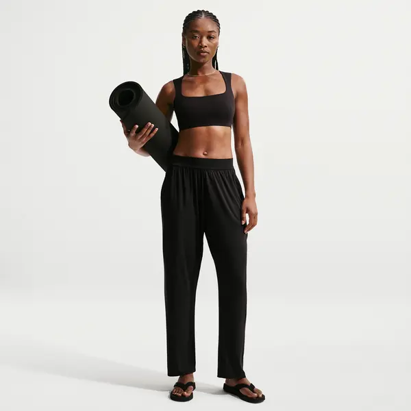 Nike Zenvy Loose Mid-rise Pants - Black