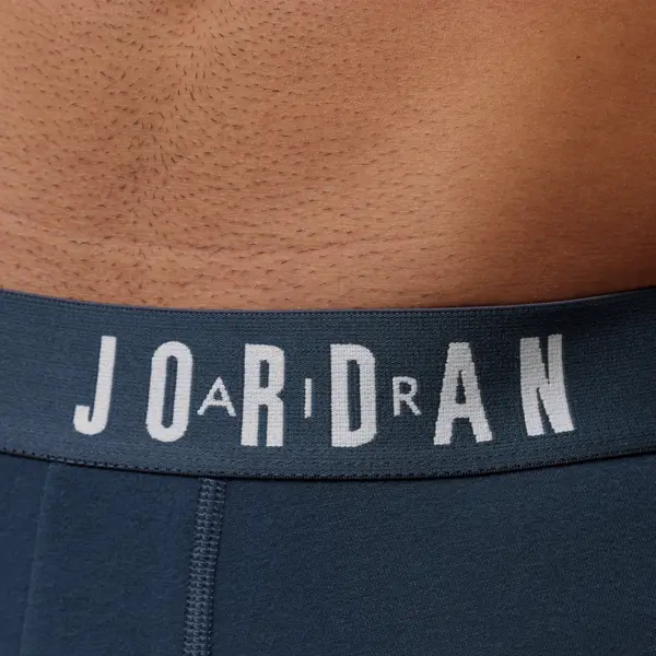 JORDAN Flight Cotton Core Boxer Briefs - Blue