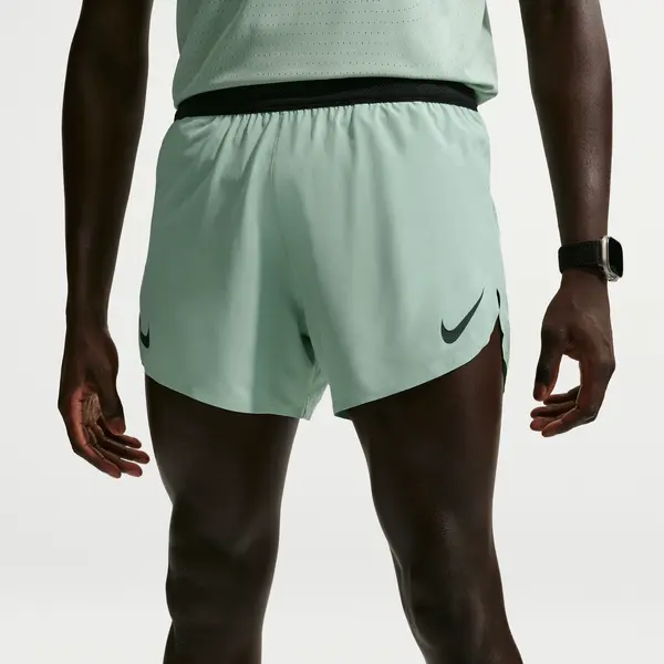 Nike Aeroswift Dri-fit Adv 4" Brief-lined Running Shorts - Green