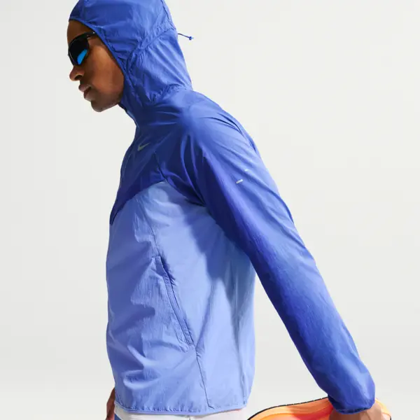 Nike Stride Repel Uv Running Jacket - Blue