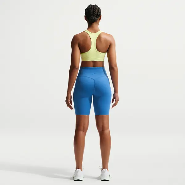 Nike Universa High-waisted 8" Biker Shorts - Blue