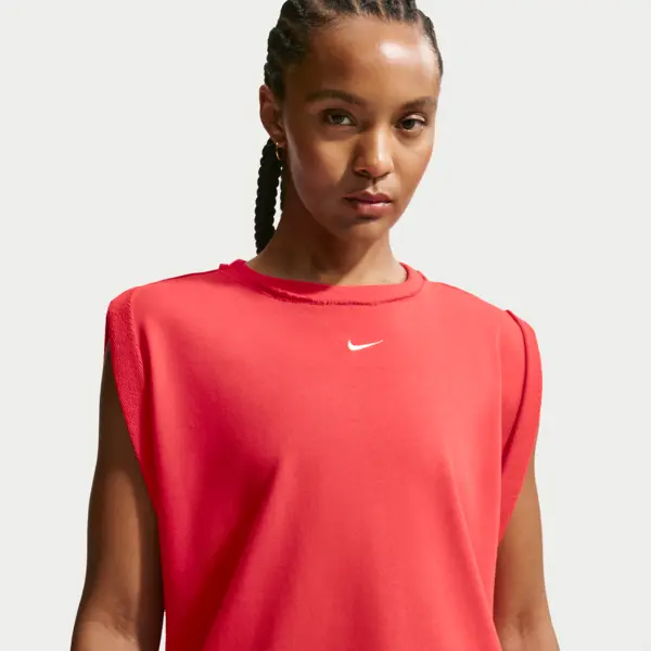 Nike Sportswear Chill Terry Oversized Tank Top - Red