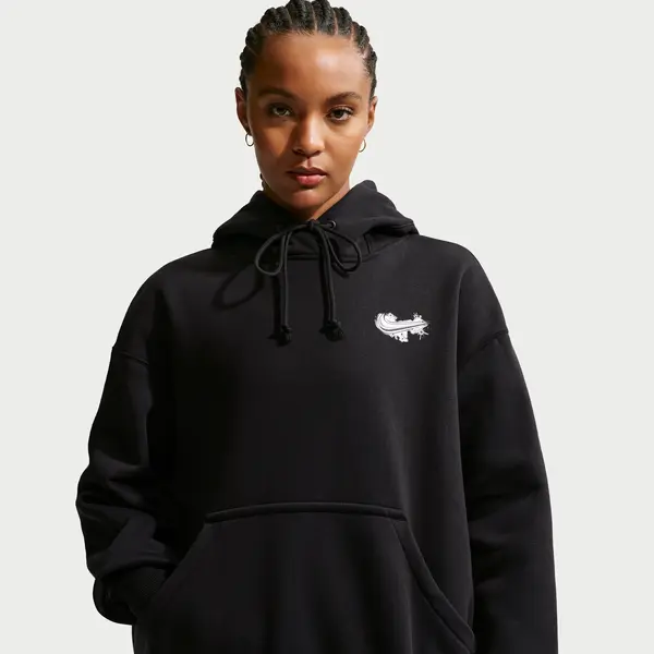 Nike Sportswear Phoenix Fleece Oversized Hoodie - Black