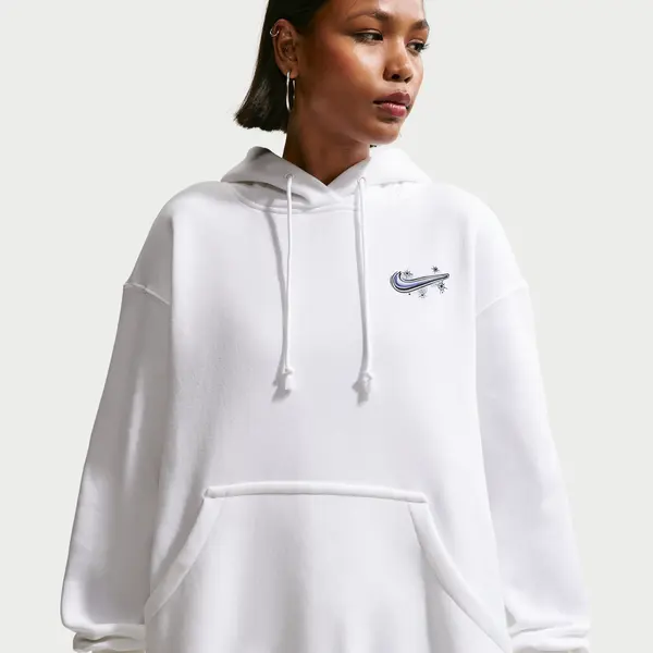Nike Sportswear Phoenix Fleece Oversized Hoodie - White