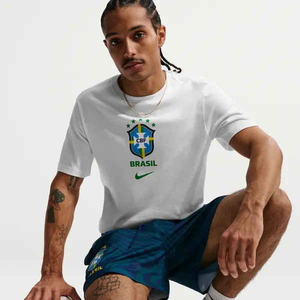 Nike Brazil Soccer T-shirt - White