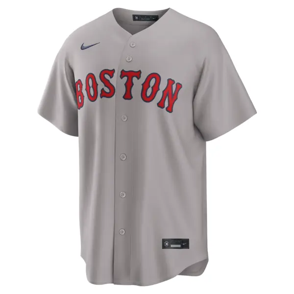 Nike Jarren Duran Boston Red Sox Mlb Replica Jersey - Grey