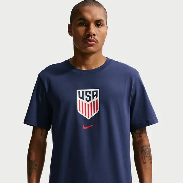 Nike Usmnt Soccer T-shirt - Blue