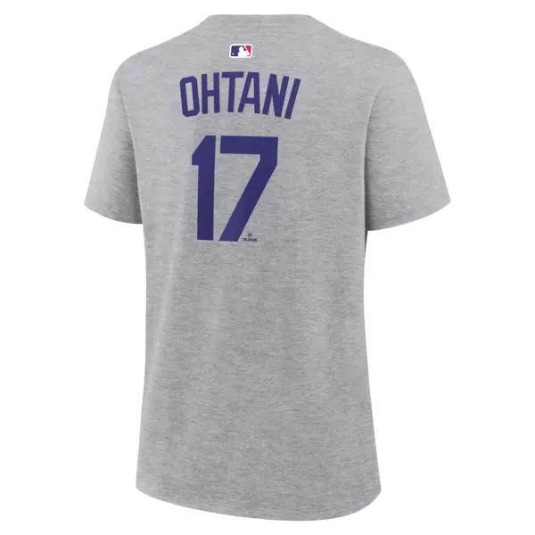 Nike Shohei Ohtani Los Angeles Dodgers Mlb T-shirt - Grey