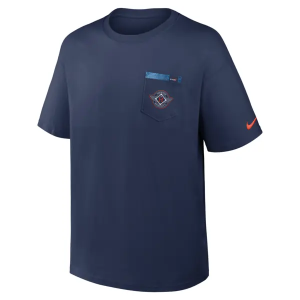 Nike Houston Astros City Connect 2-hit Max90 Pocket Mlb T-shirt - Blue