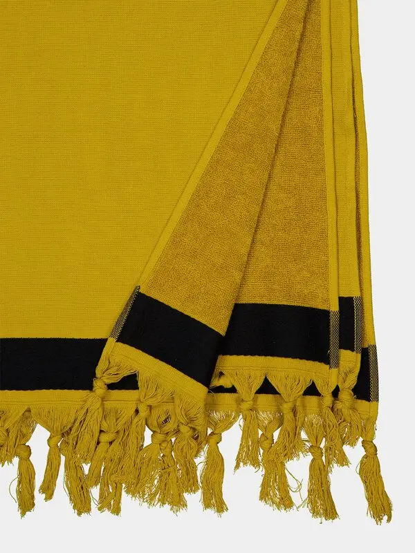 HAOMY Ocre Copacabana Cotton Beach Towel