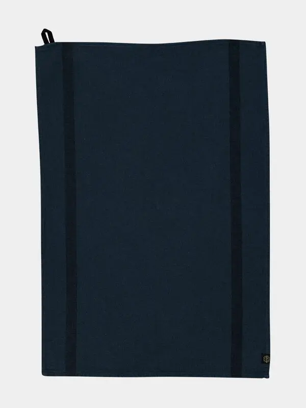 Haomy Linen And Cotton Kitchen Towel - Blue