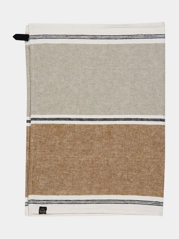 Haomy Lin Trevise Linen Kitchen Towel - Beige