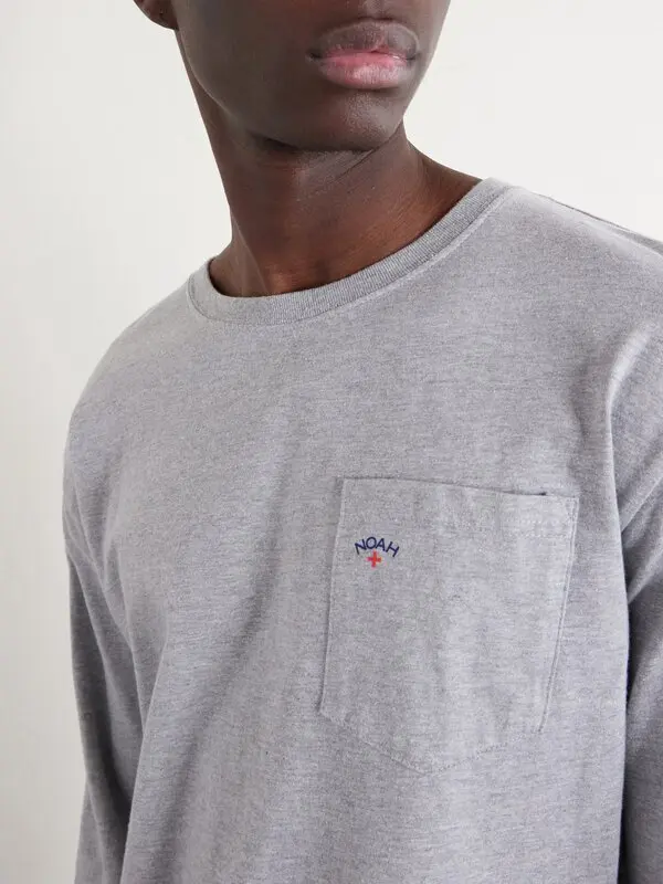 NOAH Core Logo-printed Cotton-jersey T-shirt