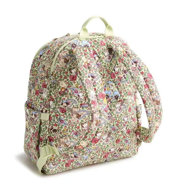 VERA BRADLEY Peanuts Bancroft Backpack - Green